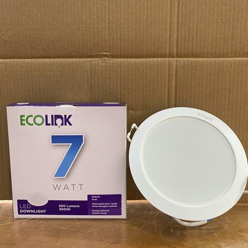 Jual LAMPU LED DOWNLIGHT PANEL ECOLINK 7WATT 7 WATT 7WAT 7 WAT ECOLINK ...