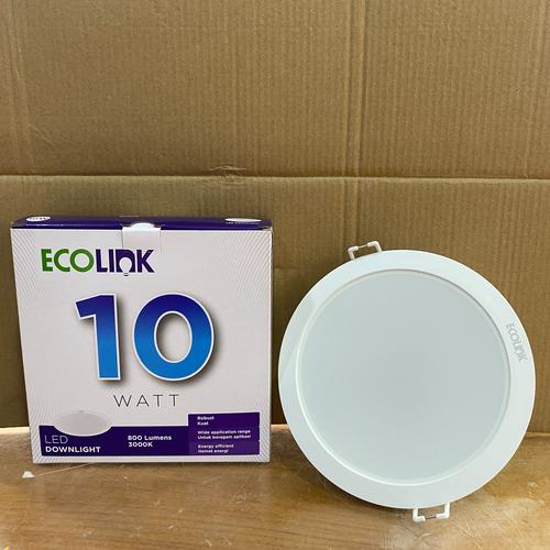 Jual LAMPU LED DOWNLIGHT PANEL ECOLINK 10 WATT 10WATT 10 WAT 10WAT ...
