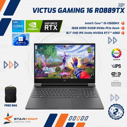 Promo HP Victus Gaming 16-R0889TX Intel i5 13500H 16GB 512GB RTX4050 ...