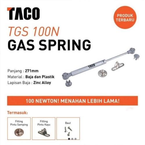 Jual TACO Gas Spring TGS-100N Hidrolik Engsel Kabinet Lemari Gantung ...