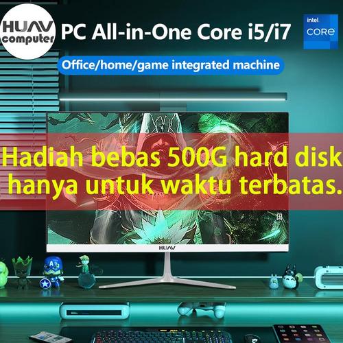 Jual NEW Huav Intel Prosesor Core i5/i7 gaming Komputer Full Set PC All-in-One, Full HD 22/24 ...