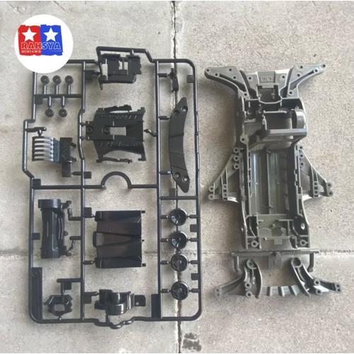 Jual Tamiya Chassis FMA Oliver Gray dan Gearbox Hitam (-Roller ...