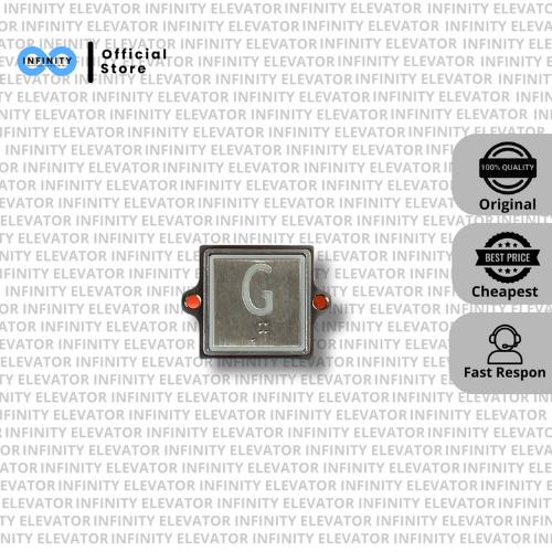 Jual Tombol Kotak Kuping Braille / Tombol Elevator / Elevator Button ...