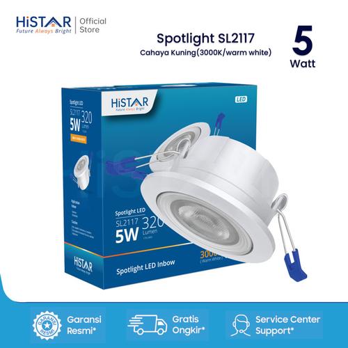 Jual HISTAR Downlight LED SPOT 5W KUNING SL2117 - Kota Samarinda ...