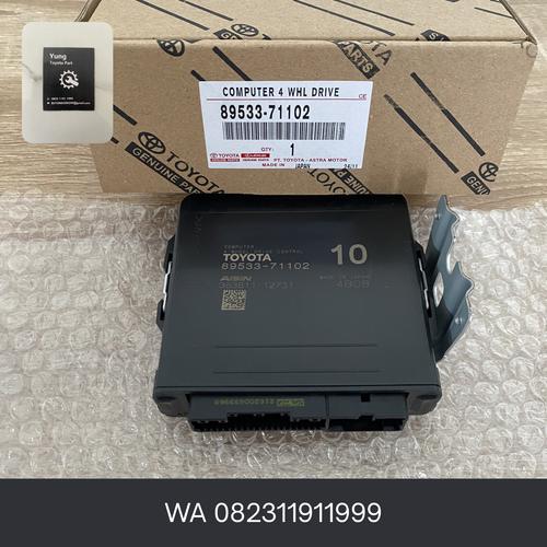 Jual COMPUTER 4 WHEEL DRIVE CONTROL 89533-71102 TOYOTA HILUX REVO TAHUN ...