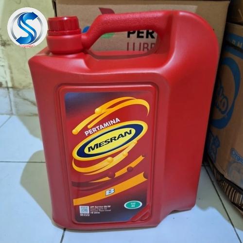 Jual Oli Mesin Diesel Pertamina MESRAN B40 10 Liter SAE 40 - Jakarta ...