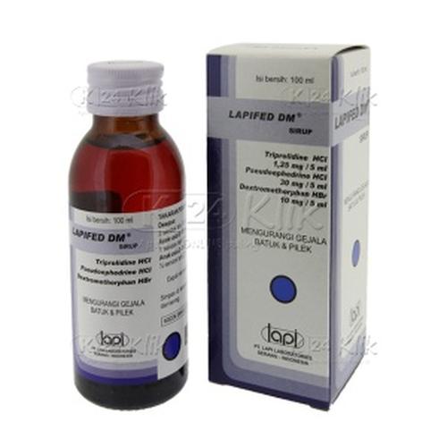 Jual Lapifed DM Sirup 100ml (per Botol) - Jakarta Utara - K24Klik ...