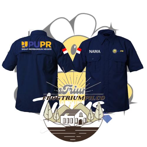 Jual KEMEJA PDL PDH PUPR FREE DESIGN DAN COSTUM - Putih, S - Kab ...
