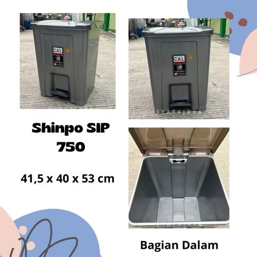 Jual Shinpo Tempat Sampah Injak Sip750 ukuran 50 Liter / Sip790 ukuran70 Liter - Sip750 50 liter ...