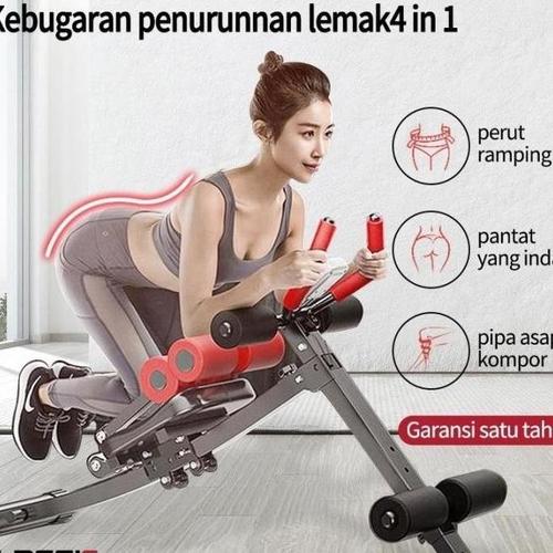 Jual Cardio 4 in 1 Alat Olahraga Fitness Alat Gym Rumah Abdominal Latihan Perut Pembentuk Otot ...