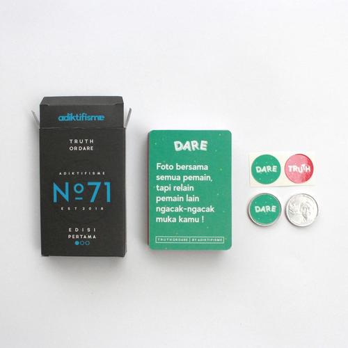 Jual ATS - [PAKET 2 EDISI] Kartu Permainan Truth or Dare Edisi Pertama ...
