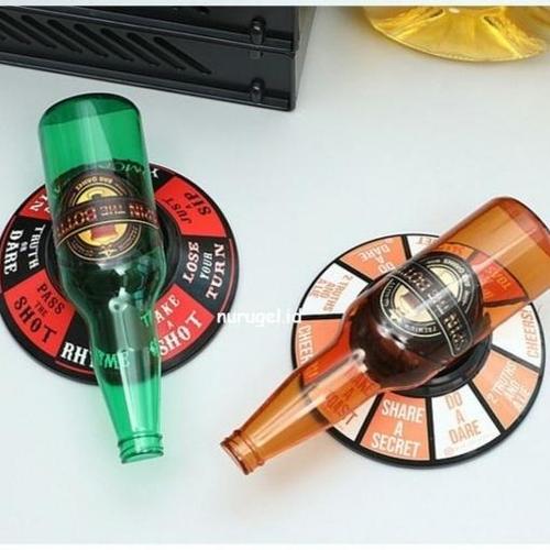 Jual ATS - Spin The Bottle Drinking Party Game Mainan Pesta Minum Truth ...