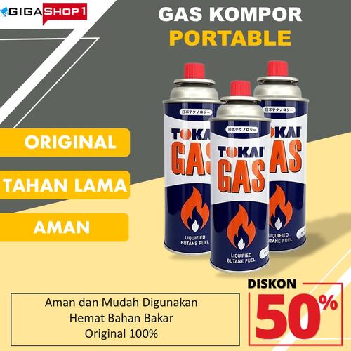 Jual Gas Kompor Portable Refil Kaleng Tabung Gas Isi Ulang Camping ...