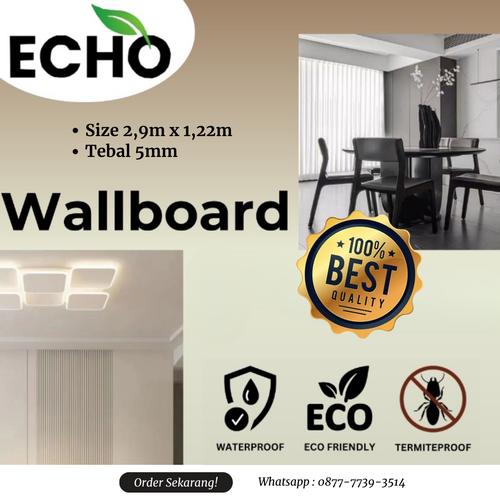 Jual Echo Wallboard Bahan Bamboo Charcoal Tebal 5mm / Hiasan Dinding 2 ...