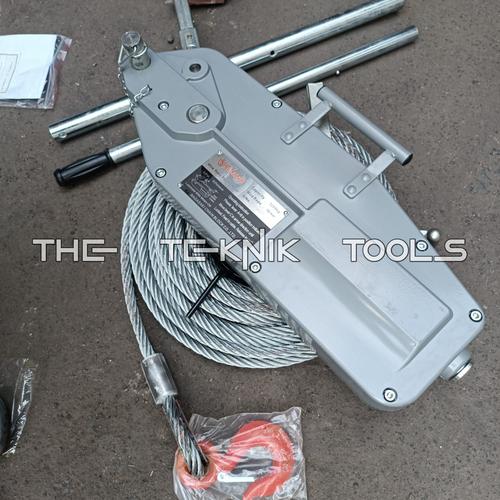 Jual Tirfor Wire Rope Pulling Hoist Sthail 20 Meter x 800kg 1.6Ton 3 ...