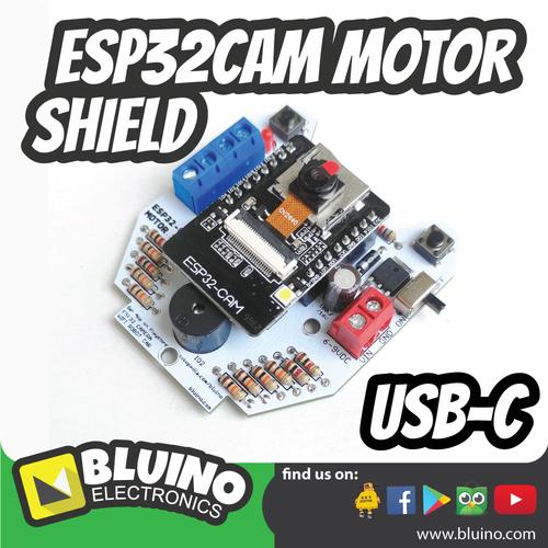 Jual ESP32-Cam Motor Driver Shield - ESP32 Cam - Shield + ESP32 - Kab ...