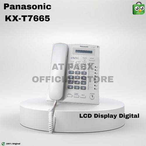Jual Telepon Digital Panasonic KX T7665 bergaransi - Jakarta Barat - NET PABX | Tokopedia