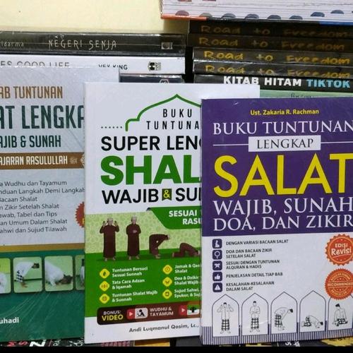 Jual sepaket 3 buku Solat wajib+tuntunan salat lengkap+Kitab shalat - Jakarta Selatan - lion ...