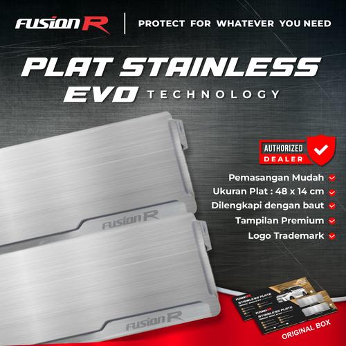 Jual Fusion R Tatakan Dudukan Cover Frame Tempat Plat Nomor Mobil ...