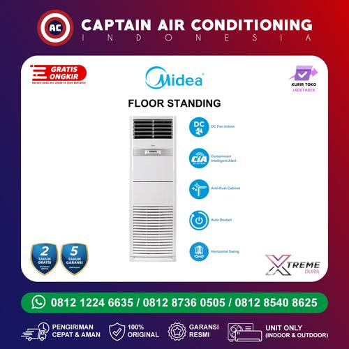 Promo MIDEA AC Floor Standing MFGB-48CRN 5 PK Cicil 0% 3x - Jakarta ...