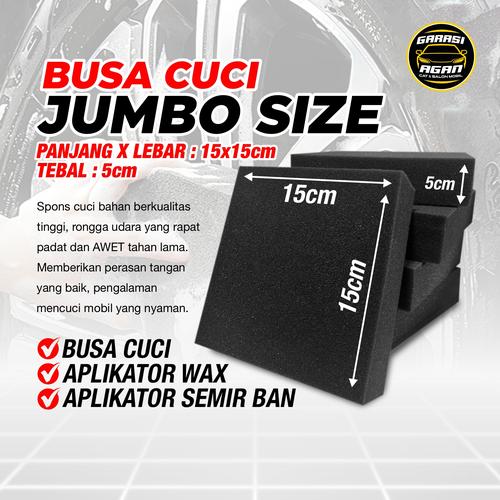 Promo SPONS JUMBO SIZE Busa Cuci Kendaraan Mobil dan Motor, Aplikator ...
