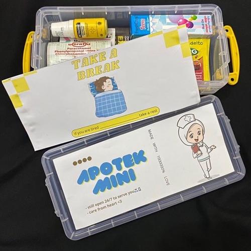 Jual READY STOCK Apotek mini kado untuk pacar ayang suami kotak obat ...