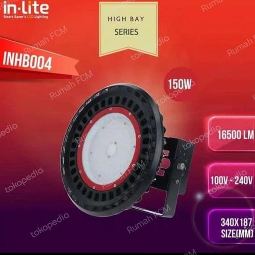 Jual LAMPU HIGH BAY SERIES 200W INLITE INHB004 LAMPU INDUSTRI LED UFO ...