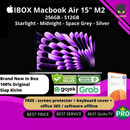 Promo IBOX Apple Macbook Air 2023 M2 Chip 15 Inch 512GB 256GB RAM 8GB ...