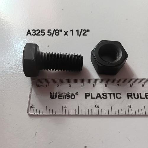 Jual BAUT MUR HTB A325 ASTM 5/8 X 2 1/2" / HEX BOLT A325 + NUT 2H ...