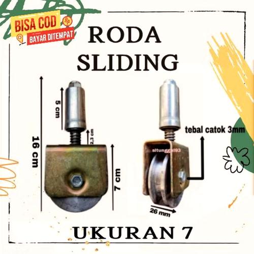 Promo Roda pagar sliding super besi ukuran 7 cm - Kab. Tegal - GARDA ...