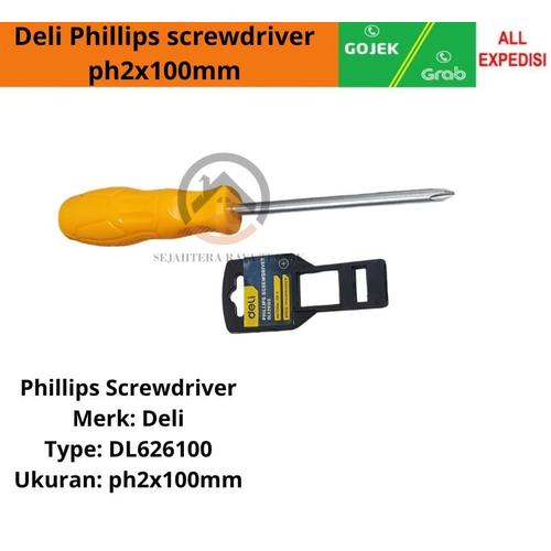 Jual Deli Obeng Phillips screwdriver DL6261001 - Jakarta Utara ...