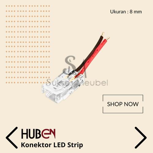 Jual KONEKTOR-LED-8 - HUBEN / KONEKTOR LED STRIP 8 MM HUBEN - Kota ...