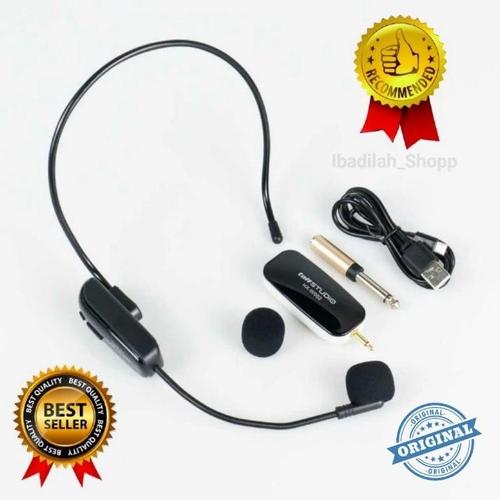 Jual ** Wireless UHF Call Center Mic with Transmitter - HX-W002 ...