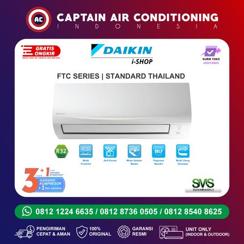 Promo DAIKIN AC Split FTC-25 / FTC25 1 PK Standard (Thailand) Cicil 0% ...