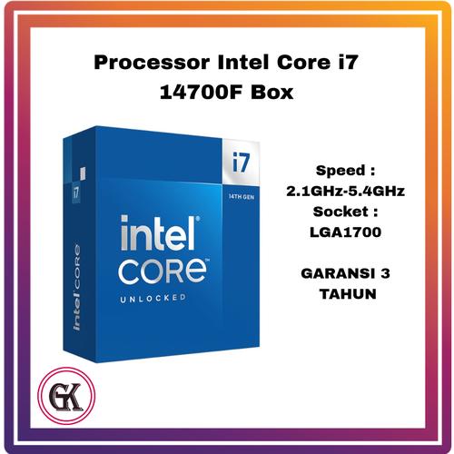 Jual Processor Intel I7 14700F Box Socket 1700 - Jakarta Pusat - GRAHA KRISTAL | Tokopedia