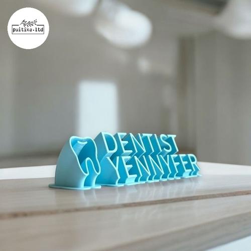 Jual Sweeping teks custom - name plate custom - name desk - table name ...