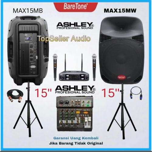 Jual Paket Sound System Karaoke Speaker 15 Inch BareTone ( Aktif ...