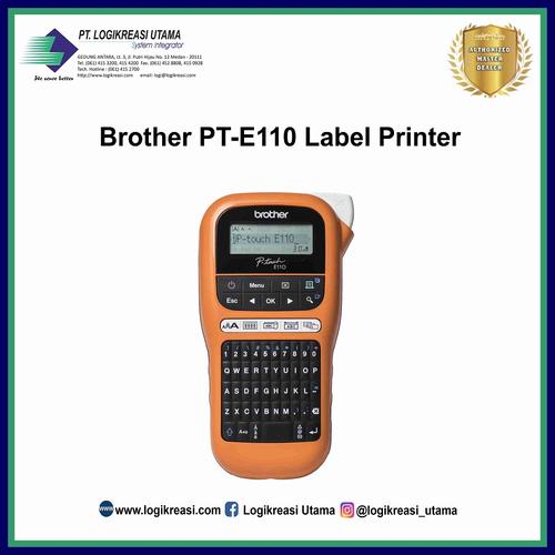 Jual Brother PTouch Printer Label PT-E110 - Kota Medan - Logikreasi ...