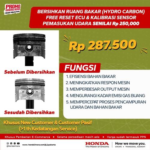 Jual Bersihkan Ruang Bakar (Hydro Carbon) (New Customer) - Jakarta ...