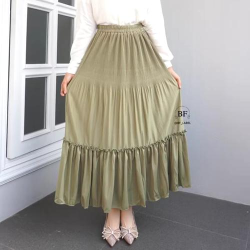 Promo Rok Susun 101 Clara / Rok Plisket Lidi Kerut / Rok Plisket Lidi ...