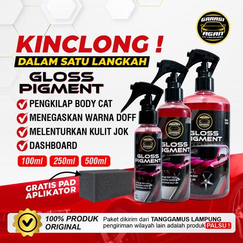 Promo GLOSS PIGMENT Pengkilap Body Cat, Body Doff & Dashboard ...
