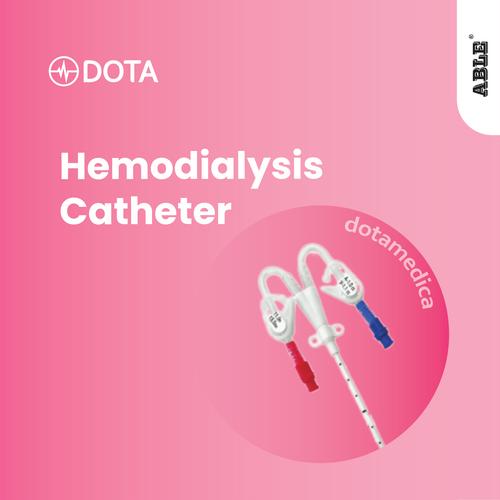 Jual CVC HD / Hemodialysis Catheter Double Lumen 12FRx16CM Curved [ABLE ...