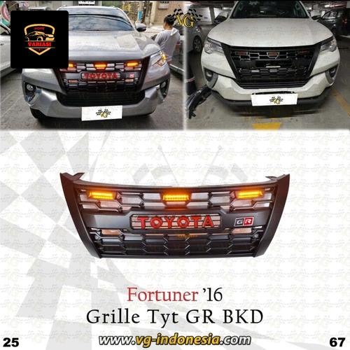 Jual Grill All New Fortuner 2016 VRZ TRD Model Raptor Toyota Gr Sport ...