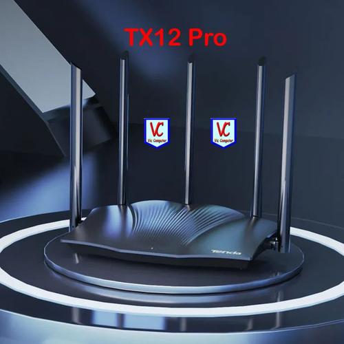 Jual Tenda TX12 Pro v2.0 AX3000 Dual Band Gigabit Wi-Fi 6 Router 5 ...