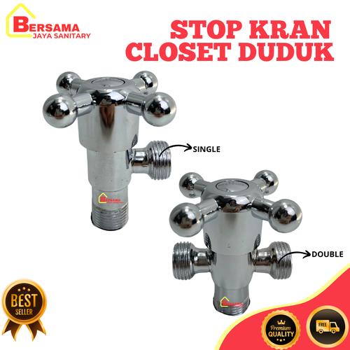 Promo Stop Kran Single Double Handle Baling / Jet Shower Closet Jet ...