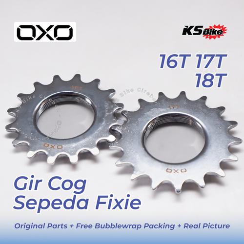 Jual Gir Cog Sepeda Fixie Fixed Gear 16T 17T OXO Gigi Doltrap Gir Mati ...
