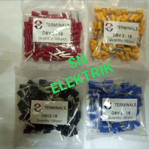 Jual Skun pin Skun tusuk gepeng Skun pin Blade 2,5mm DBV 2-18 - Kuning - Jakarta Pusat - SN ...