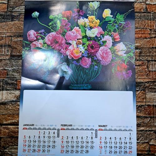 Jual KALENDER TRIWULAN CETAK PESANAN - BUNGA 114 - Jakarta Barat ...