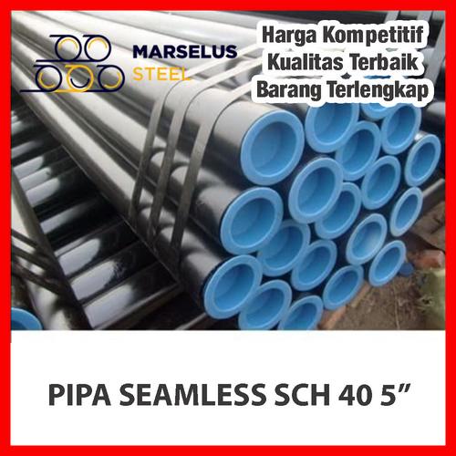 Jual Pipa Seamless Sch 40 5inch / 5" (Schedule 40) - Jakarta Utara - Marselus Steel | Tokopedia