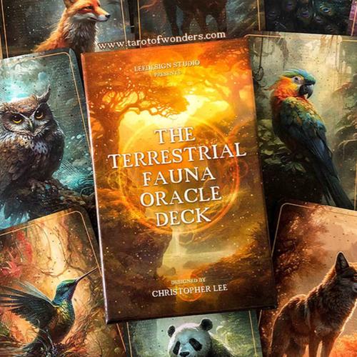 Jual The Terrestrial Fauna Oracle Deck by Christopher Lee | Tarot of ...